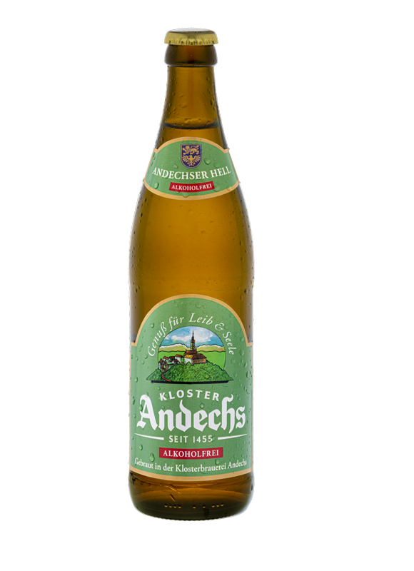 Andechser Hell alkoholfrei | Helles, Alkoholfreies | Klosterbrauerei , 1,89